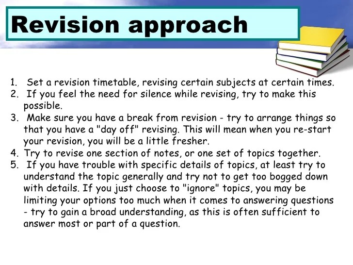 5 Top Revision Tips Ace Your Work | WageyMan